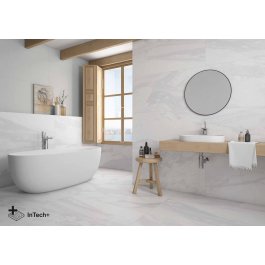 Roca Bernini vloertegel mat 60x120 blanco