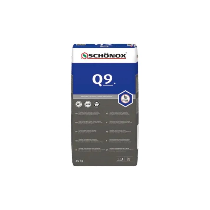 Schonox Q9 speciale poederlijm snelbindend 25 KG - BSXL